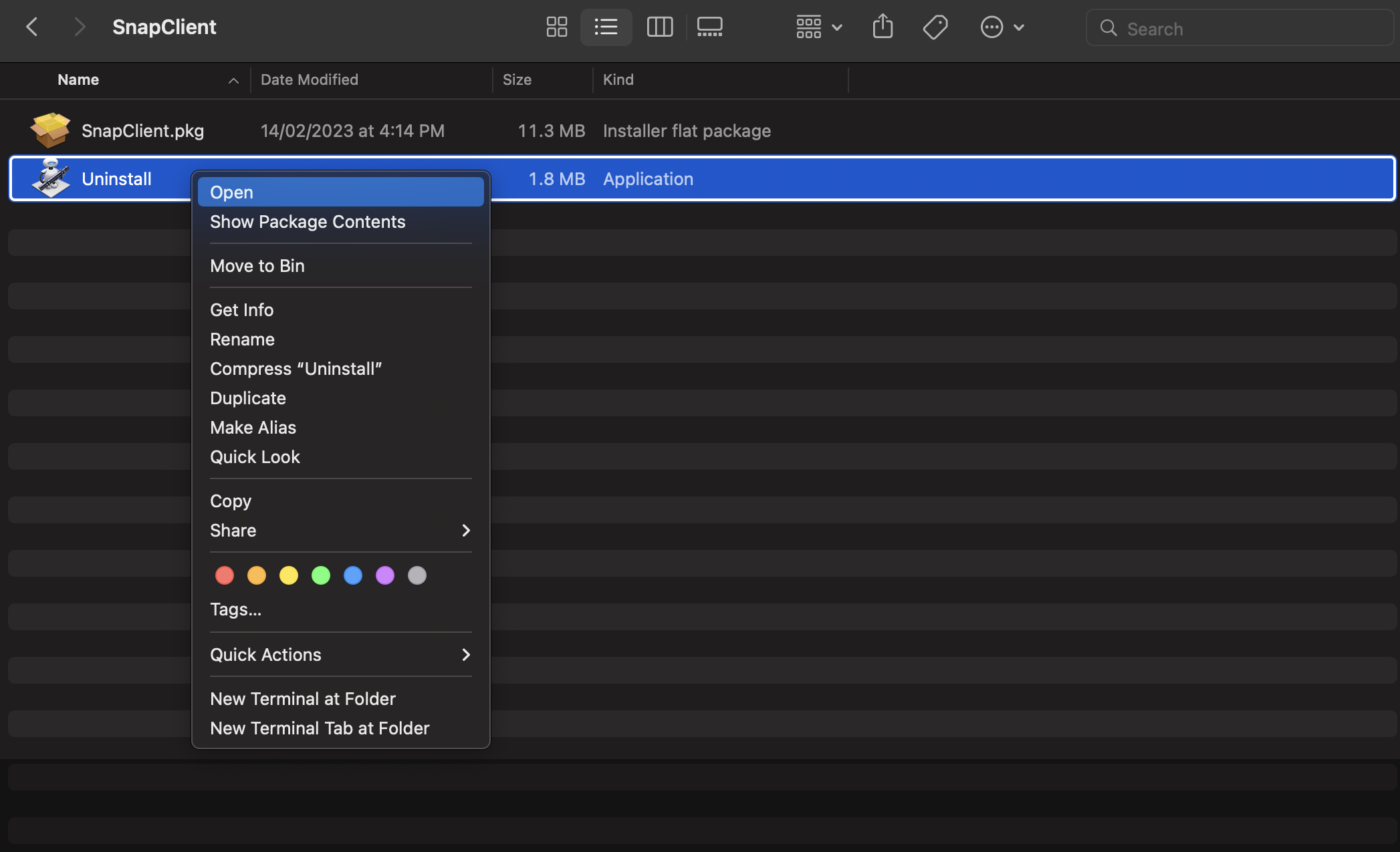 Mac App Installation and Management – SnapComms